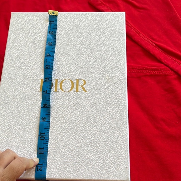 Dior | Other | Dior Shoe Box New With Tissue Paper And Card Inside ...